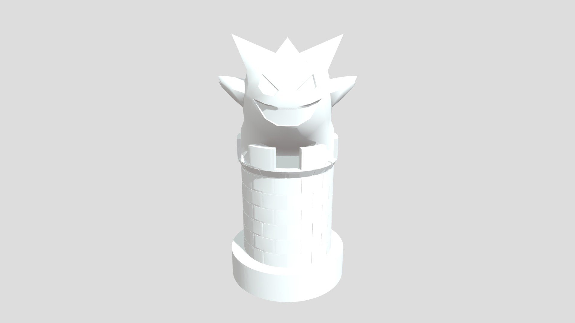 Gengar Chess Piece - 3D model by andval4864 [3e8515c] - Sketchfab