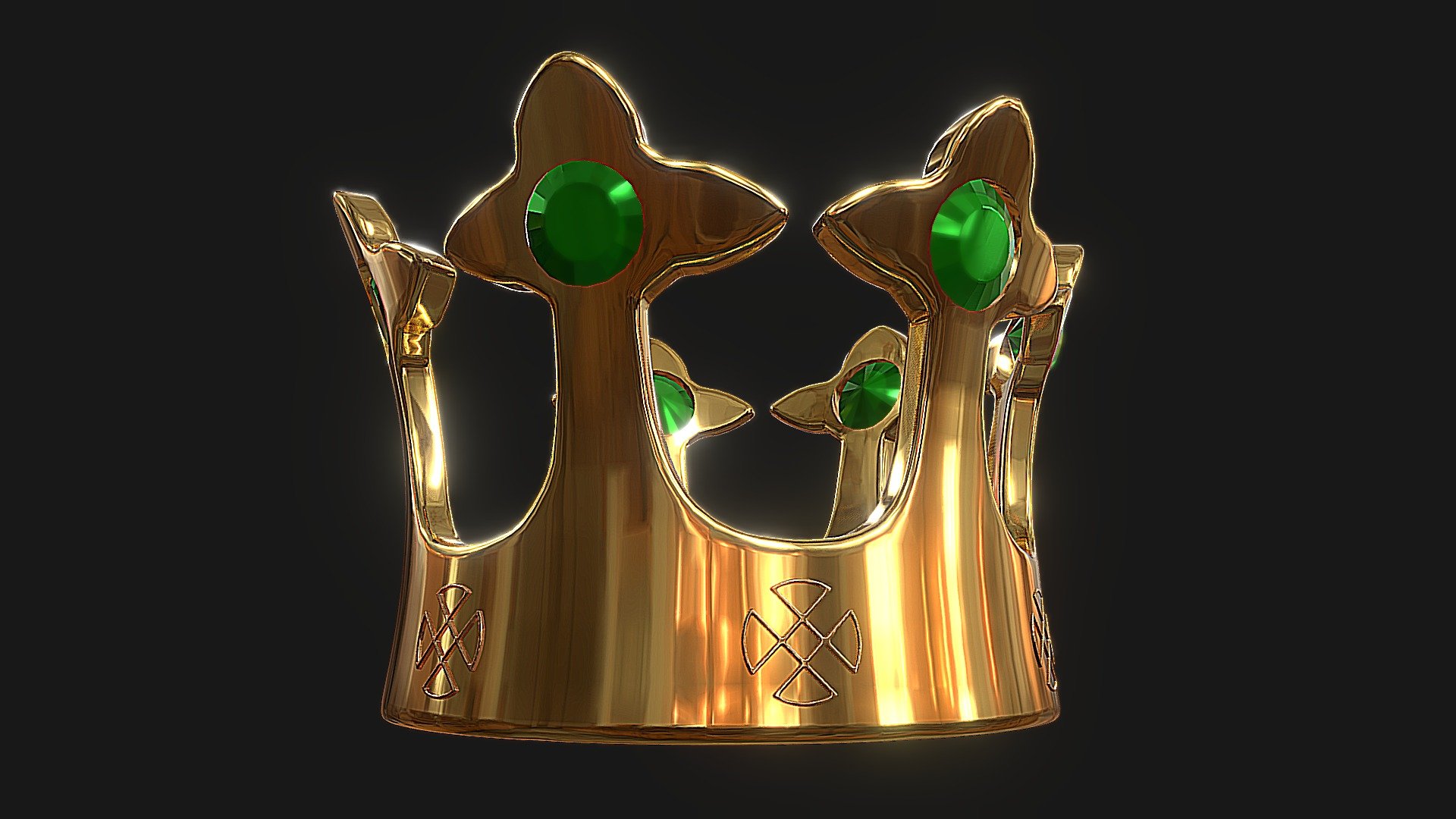 Crown Demo - 3D model by derekford [3e881e7] - Sketchfab
