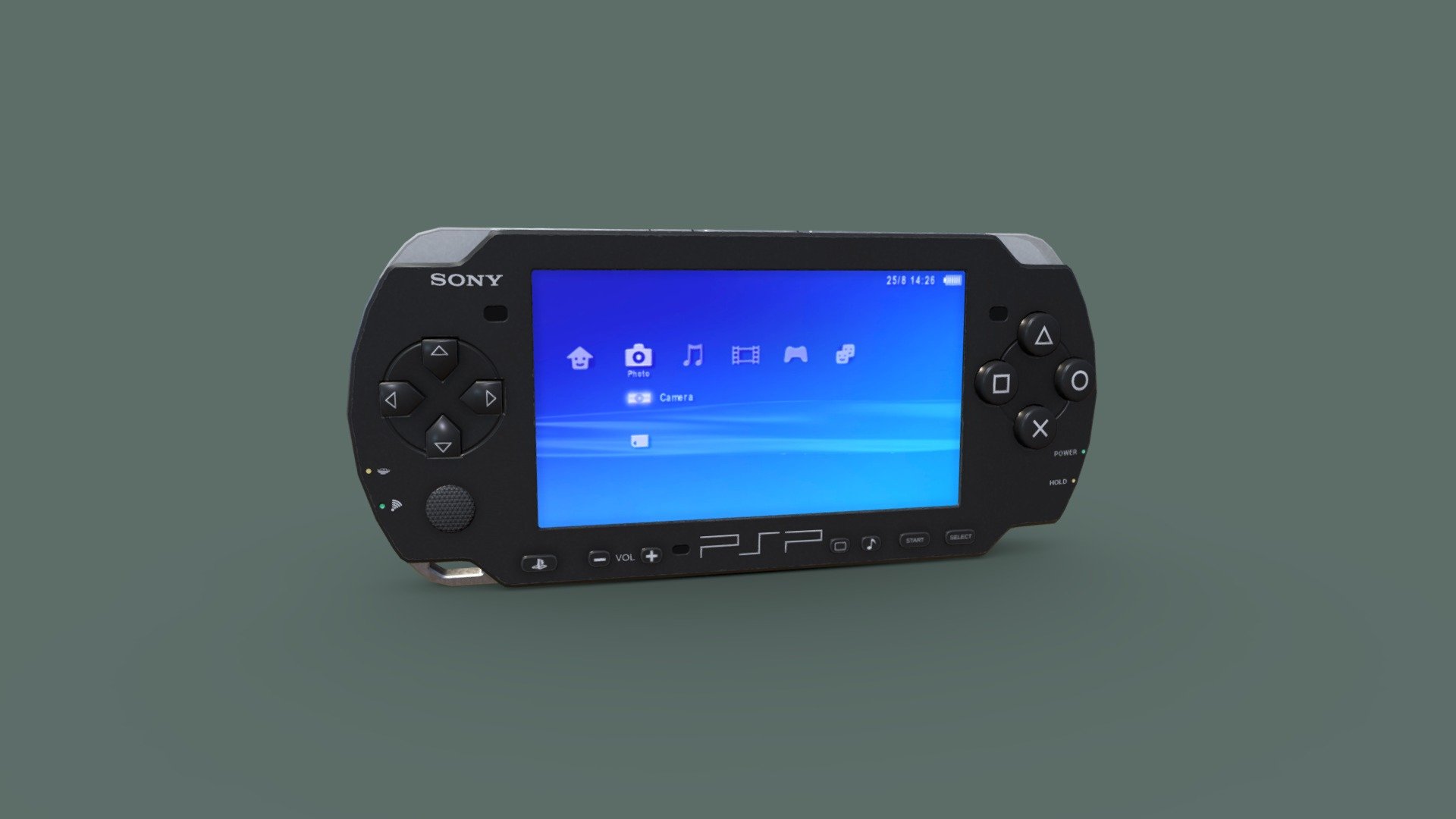 Playstation Portable - 3D model by Unconid [3e8898d] - Sketchfab