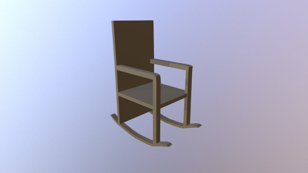 Rocking Chair - Download Free 3D model by 7718 [3e89845] - Sketchfab