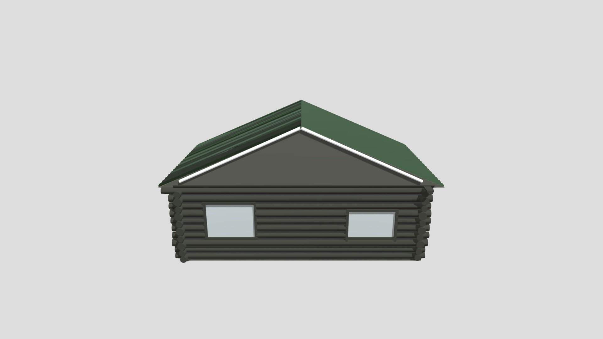 Log Cabin chunk - Download Free 3D model by Anticipateants [3e8a0e0] - Sketchfab