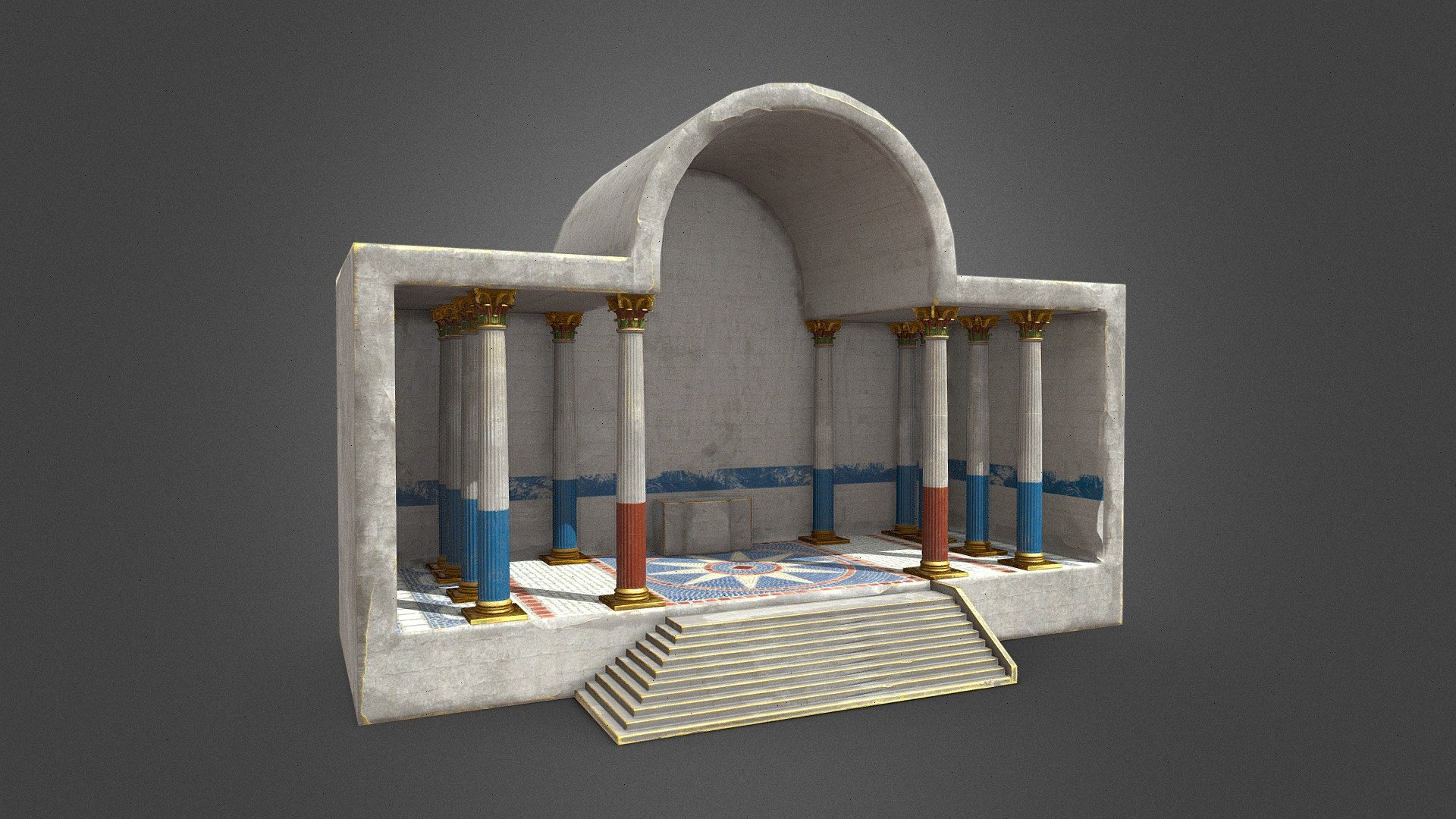 Ephesus - Altar of Artemis Triodos - 3D model by RoofStacks [3e8cc74 ...