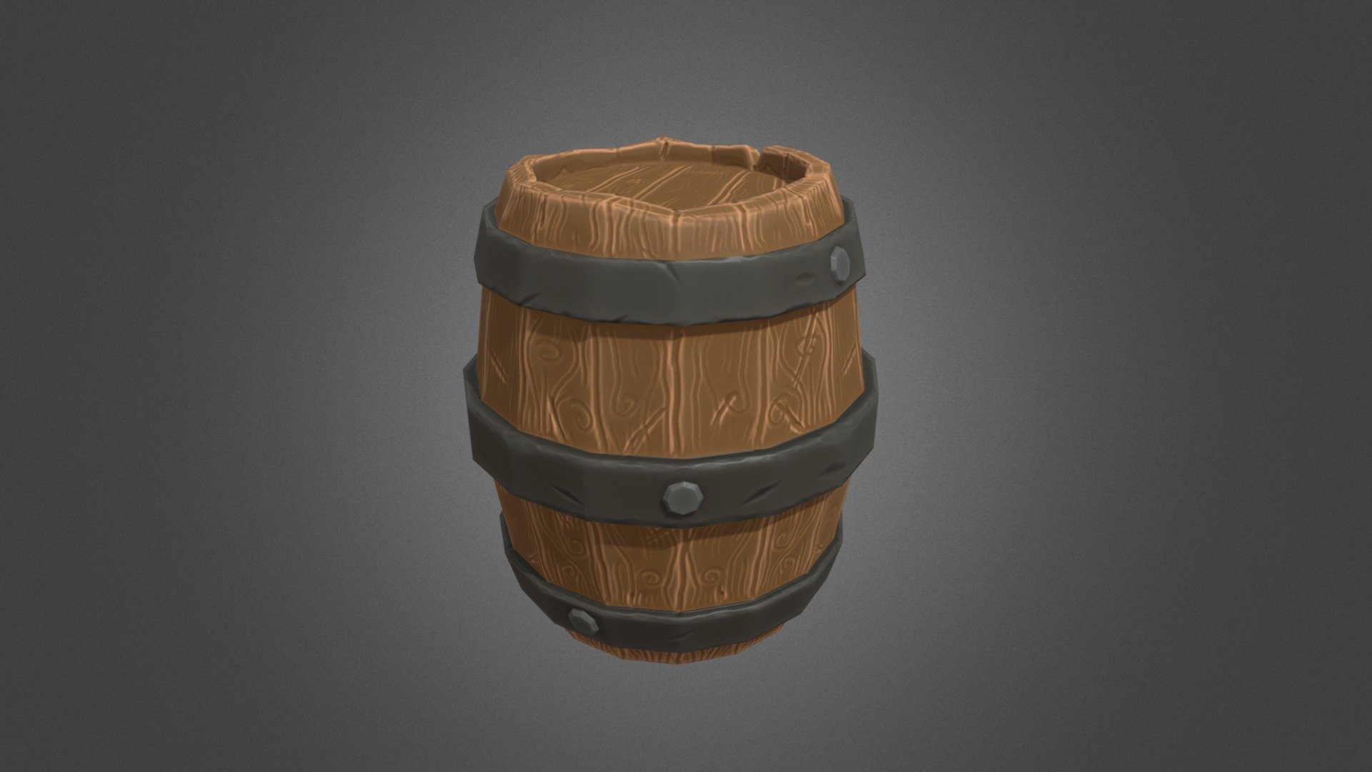 Stylized Barrel - Download Free 3D model by cringecrimson [3e8d1d6 ...