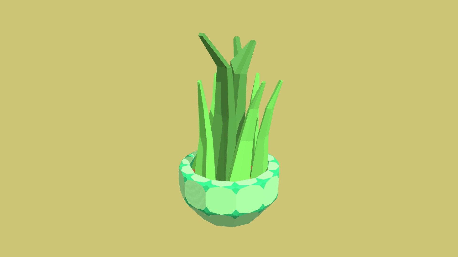 Plant in pot - 3D model by vertilo [3e90304] - Sketchfab