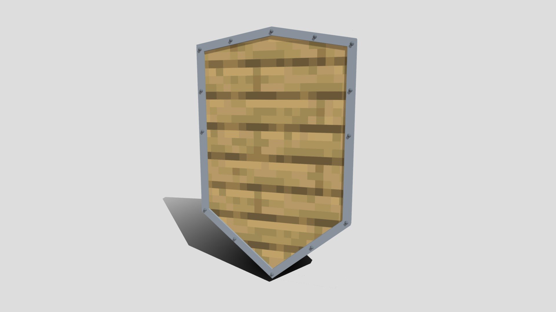 Wooden solid shield 1 - Download Free 3D model by AlmanacTV ...