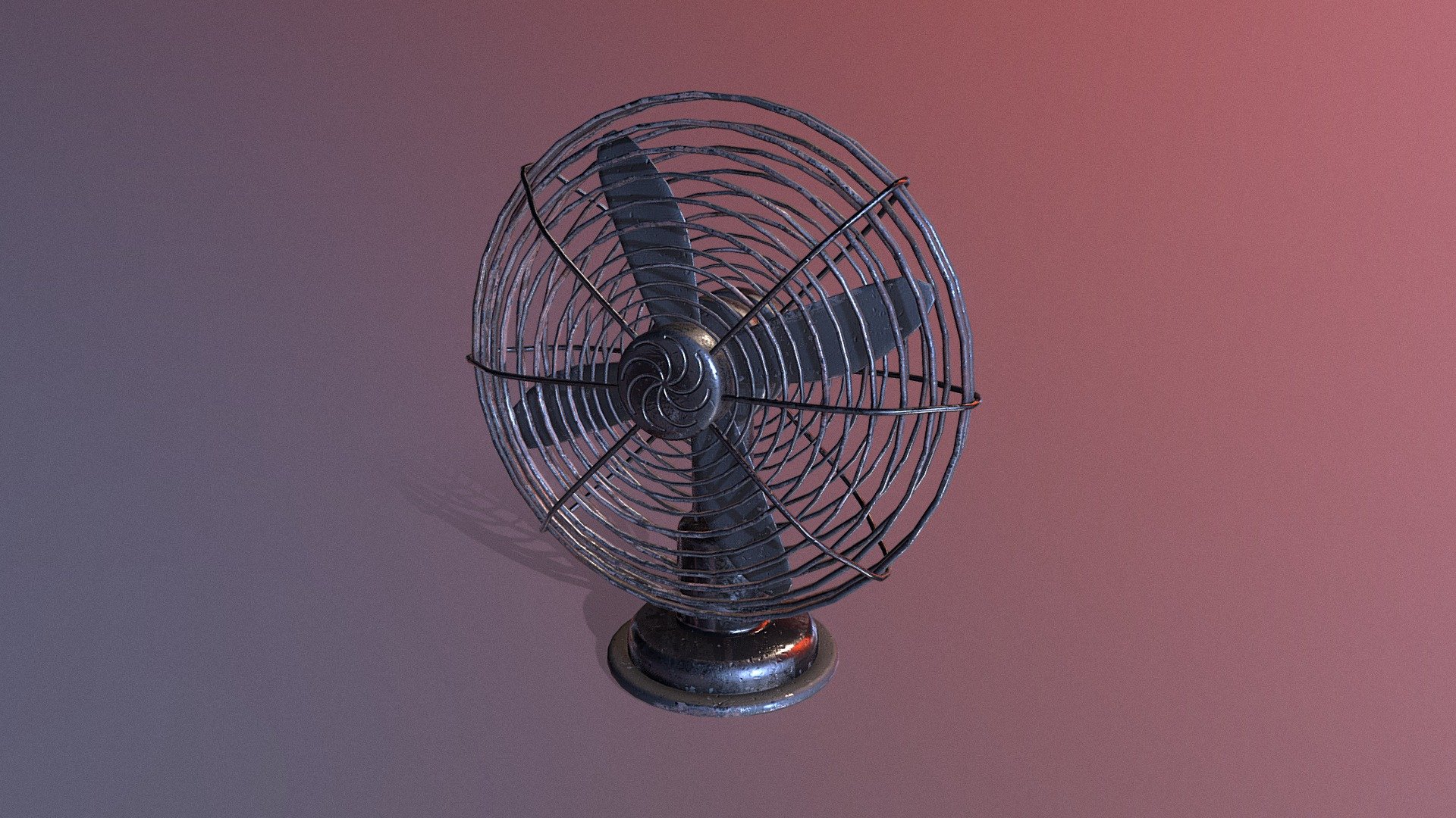Desk Fan - Buy Royalty Free 3D model by Harold P. de Boer (@Harold1995 ...