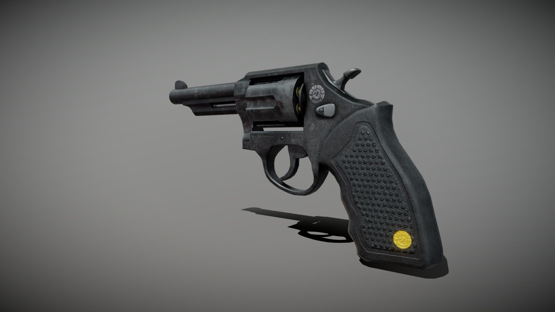 Taurus Revolver - 3D model by Tomas Peralta (@TomasPeralta) [3e927e3 ...