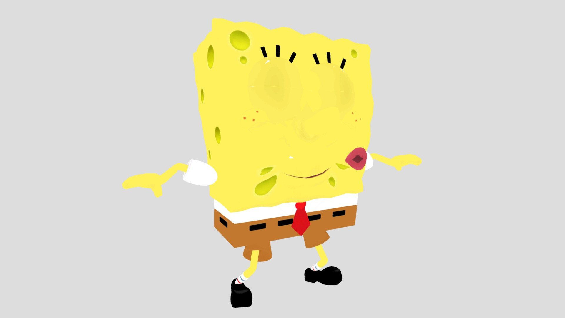 Super Brawl Universe-SpongeBob SquarePants - Download Free 3D model by ...