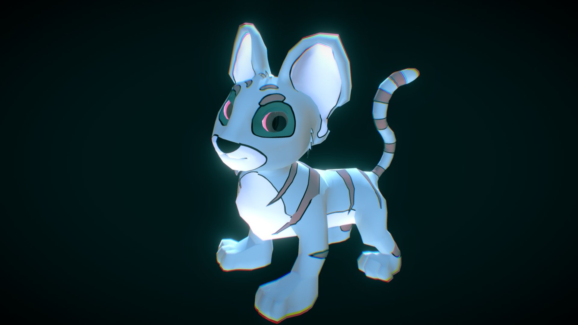 Kougra - 3D model by Carlos O'Lira (@Caol) [3e935c0] - Sketchfab