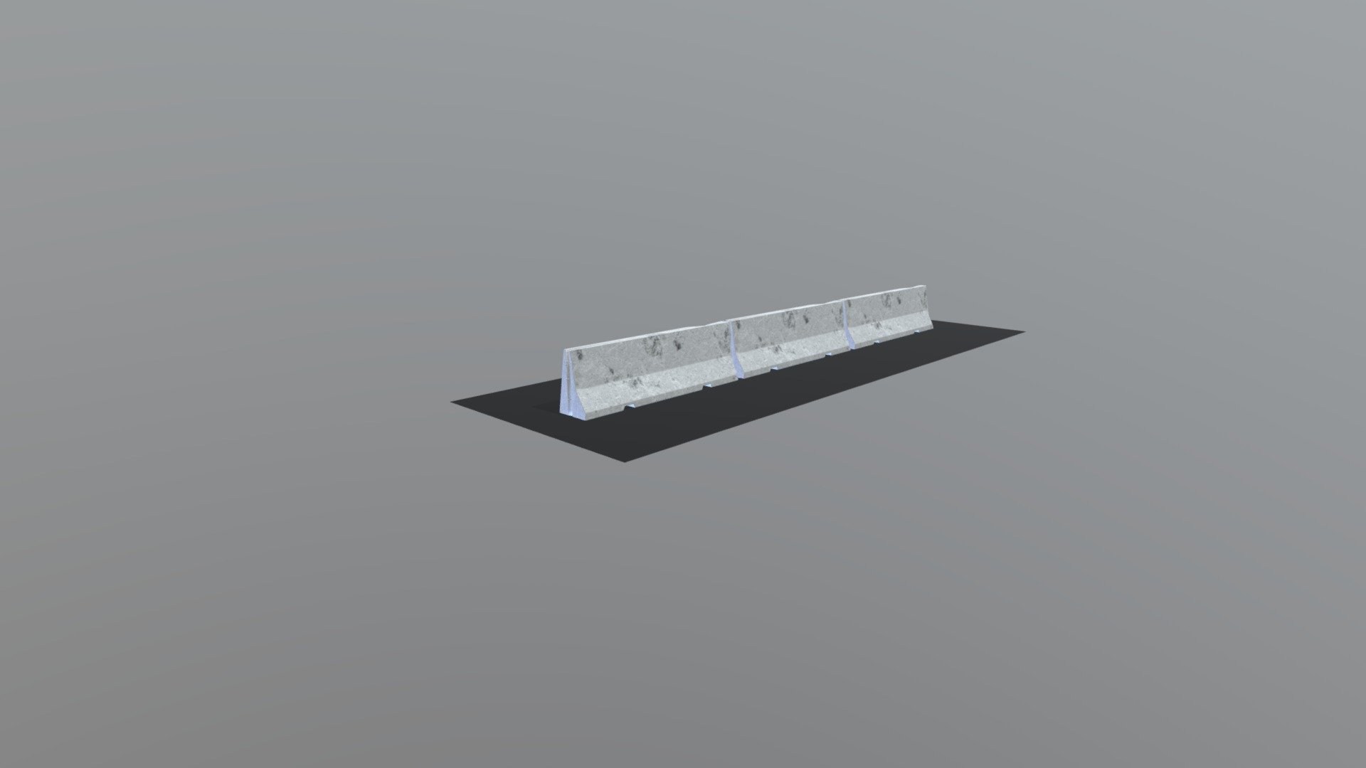 3D Models road divider|Roadbarrier - Download Free 3D model by ...