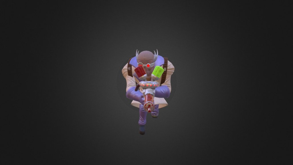 Dr. Necrys: Crouch Animation - 3D model by Tipping Toast Media ...