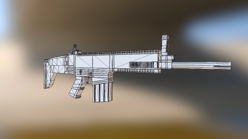 Scar-H_WIP_Tris - 3D model by IansLuck [3e9bac0] - Sketchfab