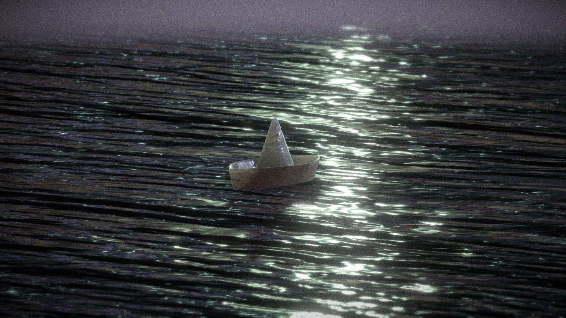 Paper boat - 3D model by EELtooth (@Wobin666) [3e9c0f4] - Sketchfab