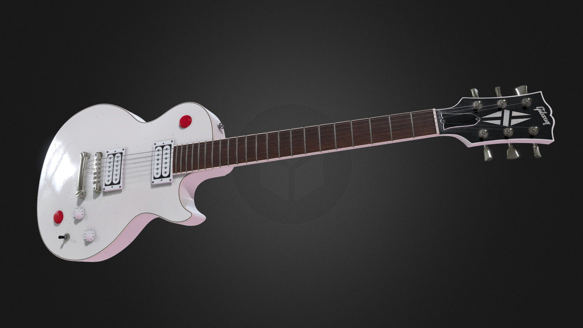 Gibson Les Paul - Buckethead - 3D model by Augh (@augh3d) [3e9c998 ...