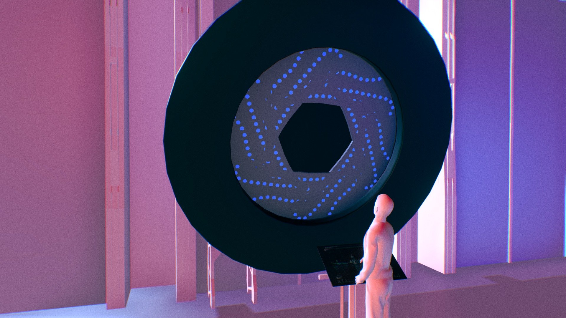 GNOK Interactive media installation - Download Free 3D model by abesmon ...