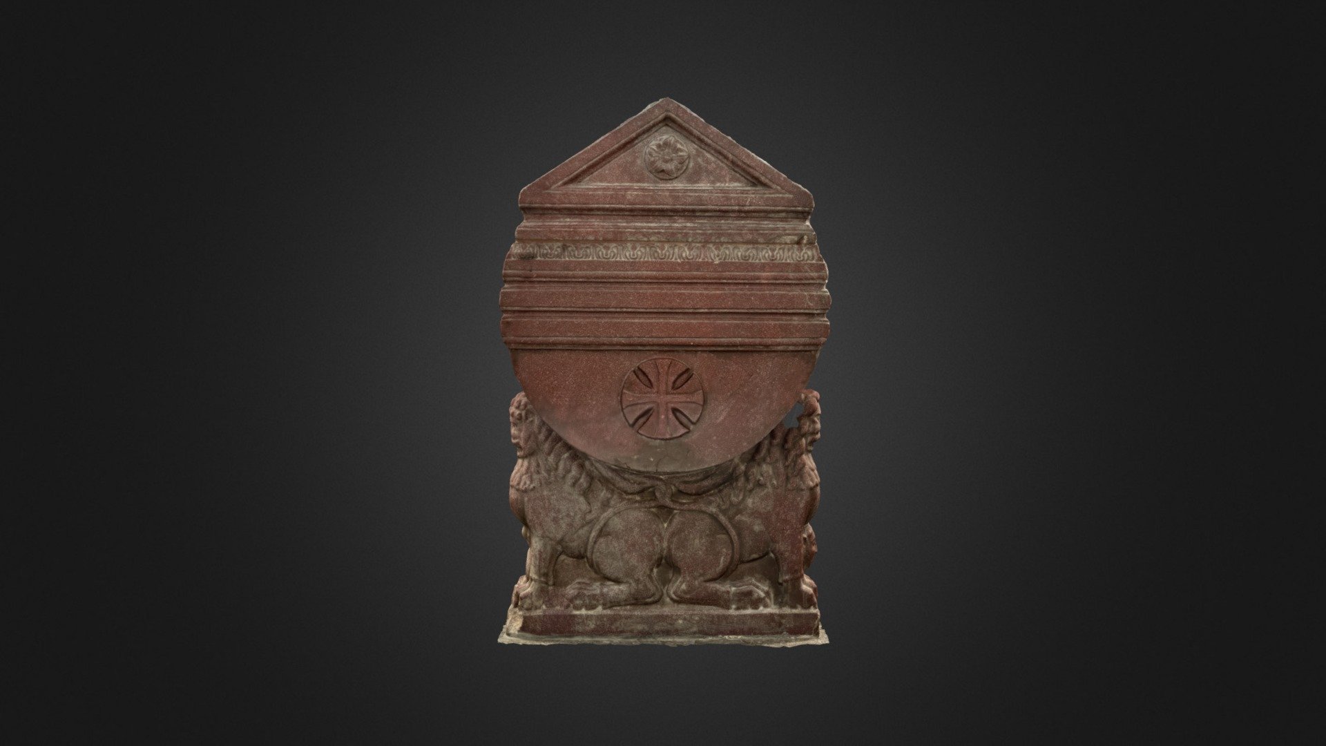 Sarcophagus of Frederick II - With holes - 3D model by Eric Dubey ...