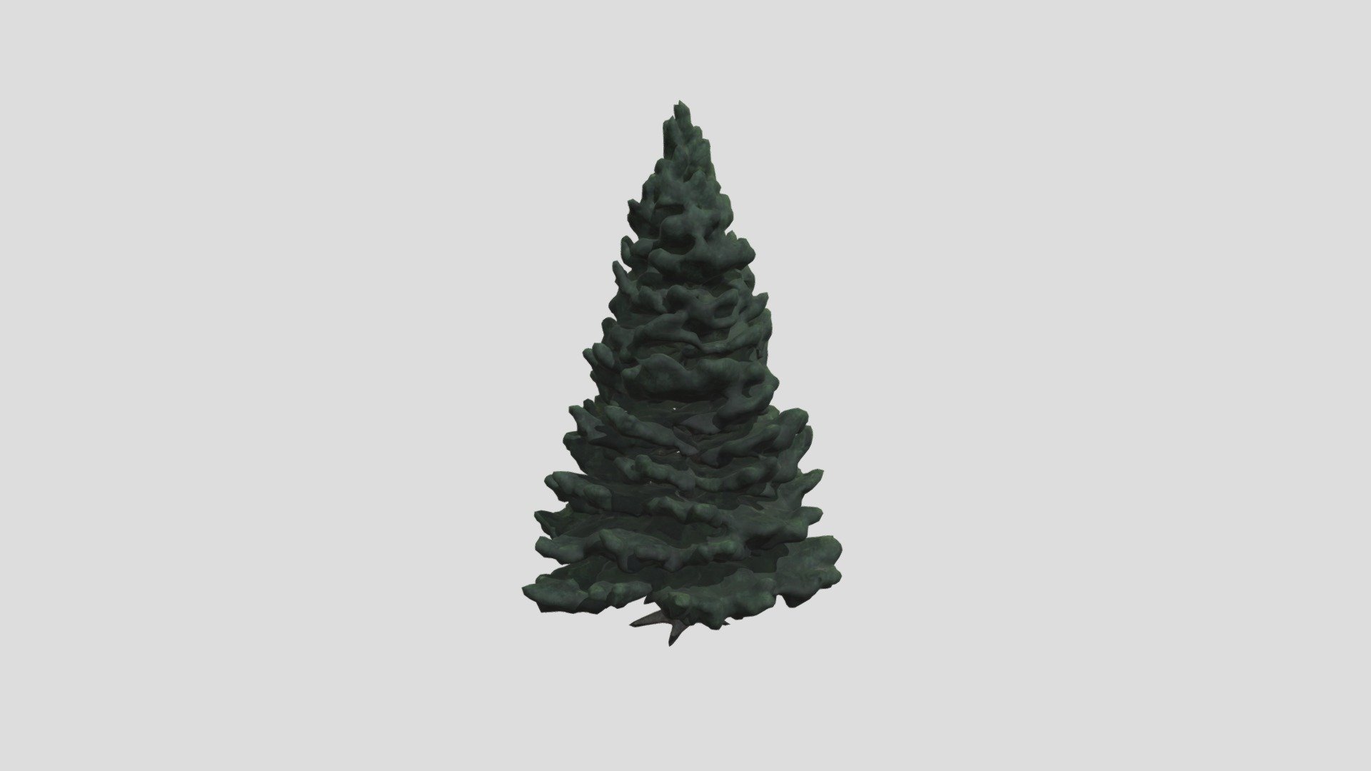 Pine tree. - 3D model by thomasisbetterrr [3e9f8a0] - Sketchfab