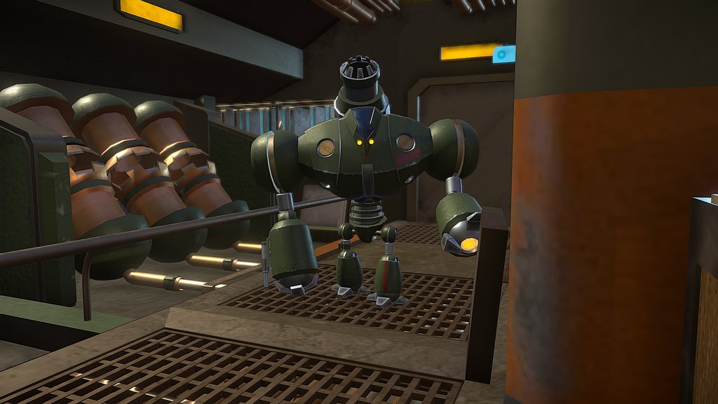 Robo Repair-shop - A 3D model collection by Miguelangelo Rosario (@miguelangelo2k) - Sketchfab