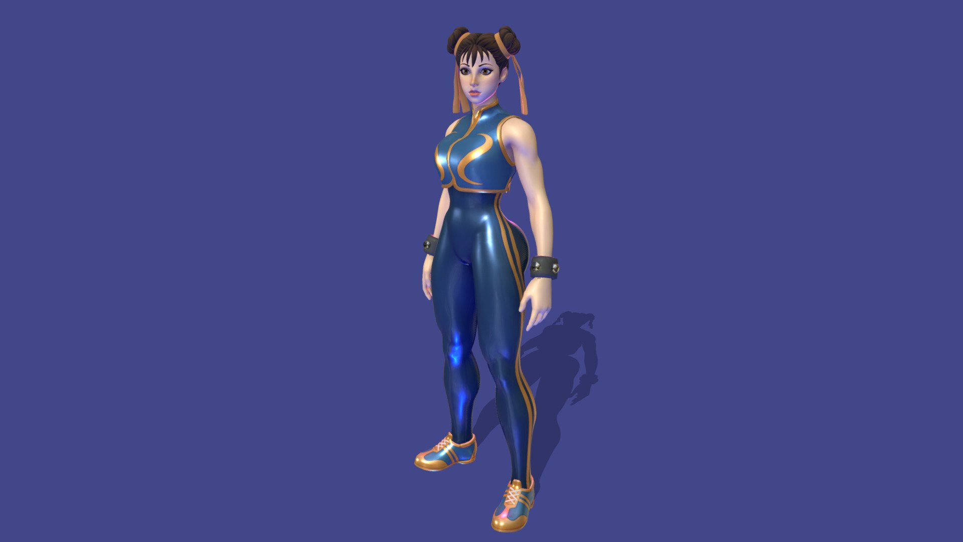 Chun li - Download Free 3D model by Casttelan2 [3ea28e7] - Sketchfab