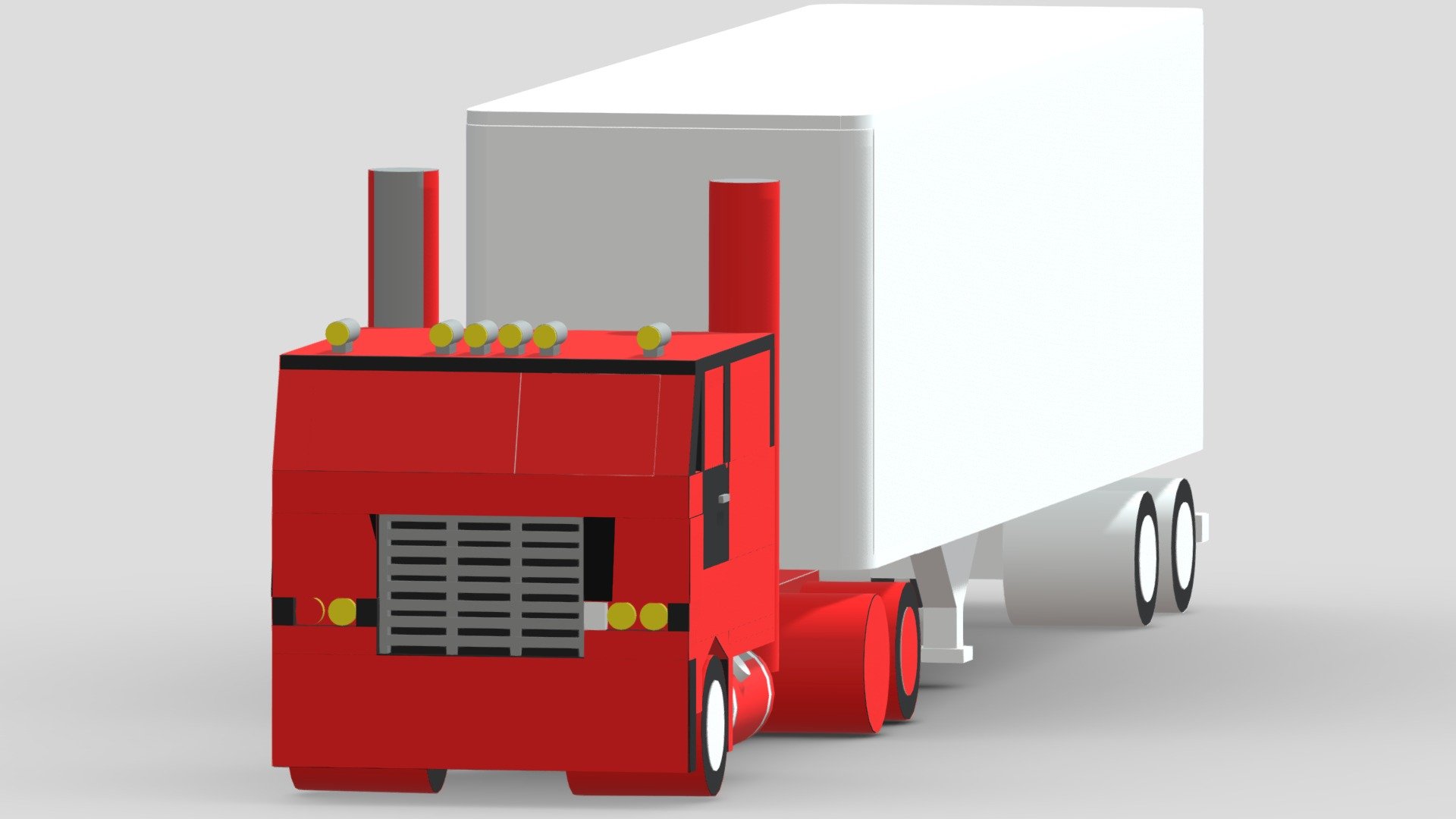Truck - Download Free 3D model by maregajavier [3ea3245] - Sketchfab