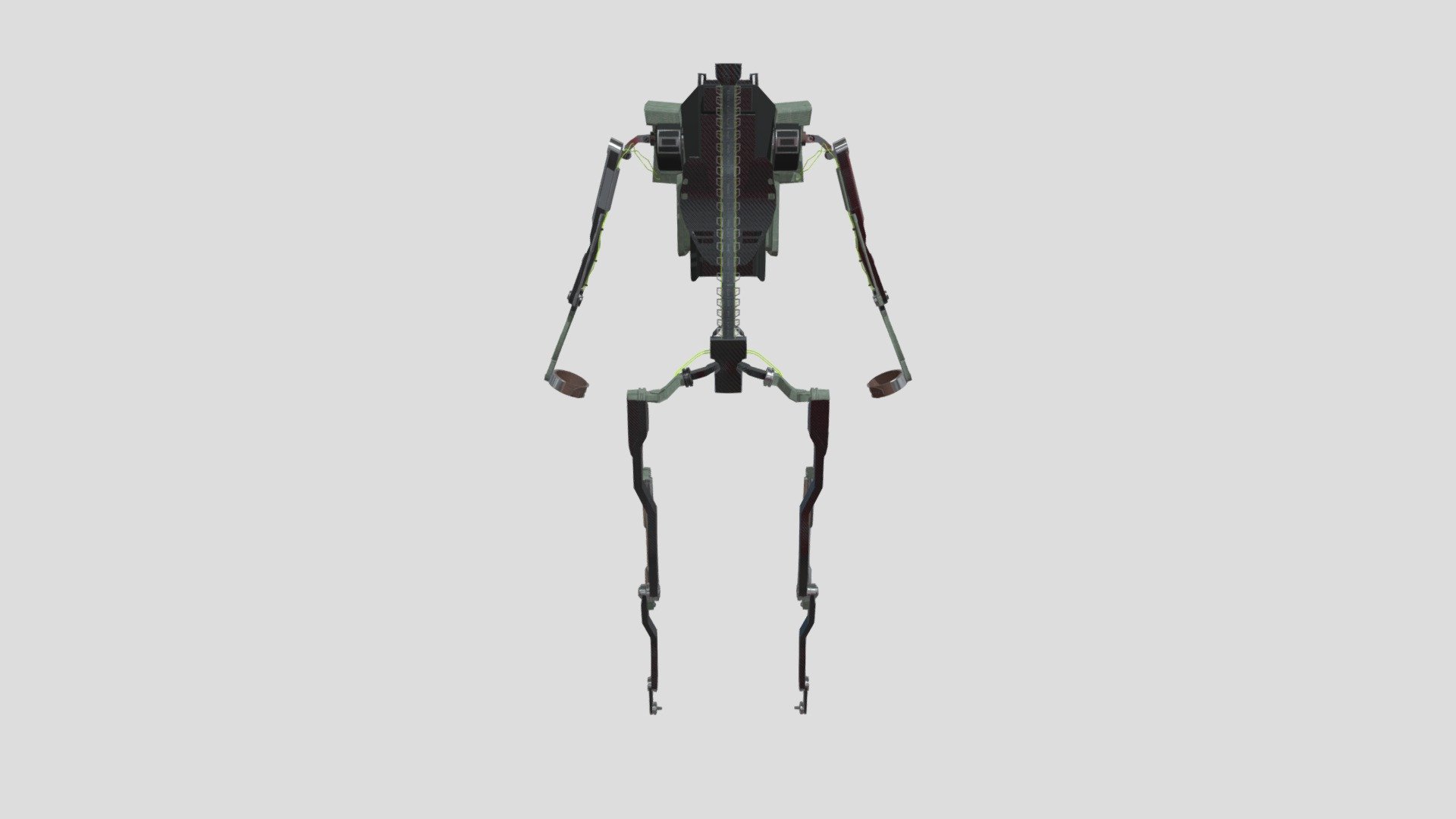 exo - 3D model by Ruzhanovich (@killerbrain228) [3ea3cb4] - Sketchfab