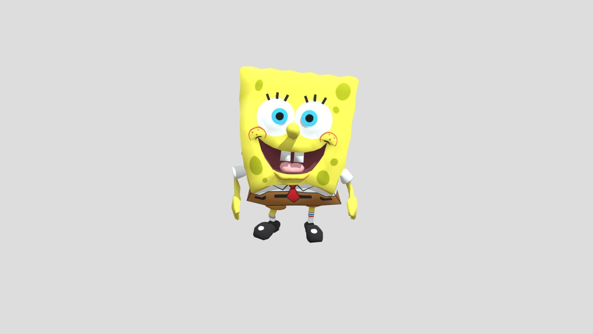 Spongebob Gesture - Animated - Download Free 3D model by Renato Solar ...
