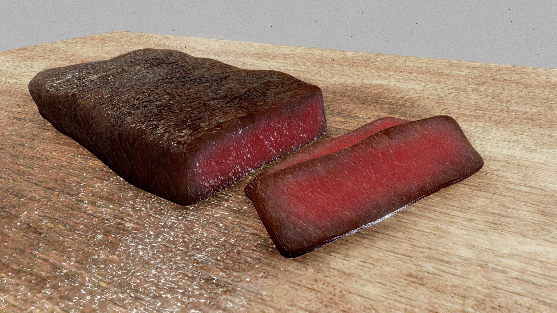 Steak - Download Free 3D model by BirdofCinder [3ea6568] - Sketchfab