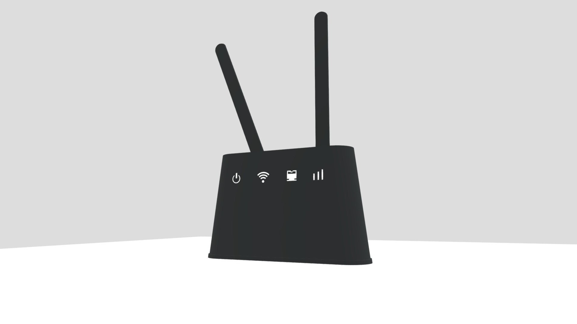 02 Antena Wifi Router - Download Free 3D model by Nimesh.Tharanga ...