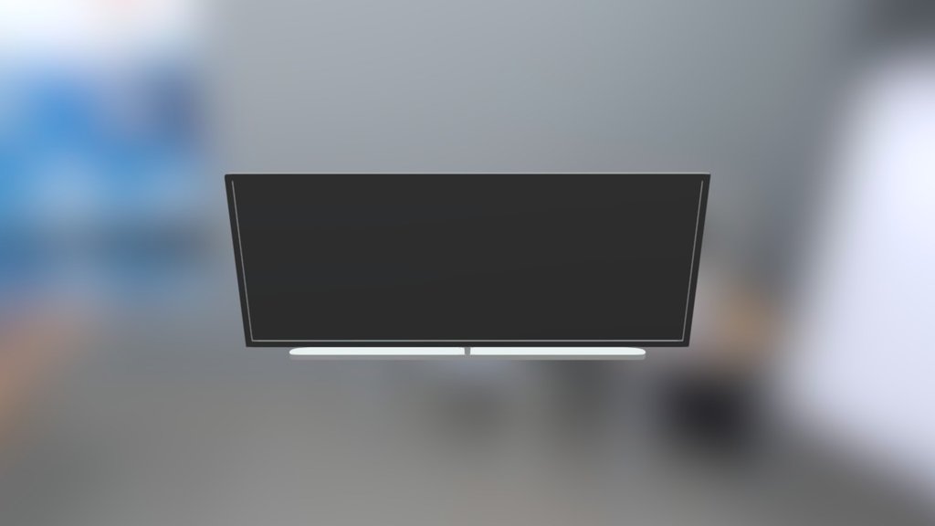 Television - 3D model by Jonathan Nicholls (@jonathanicholls) [3ea6c19 ...