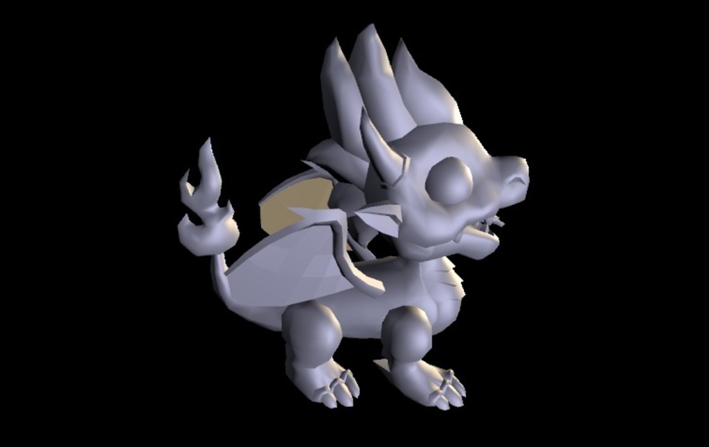 Dragon LOW - 3D model by Lehar [3ea9008] - Sketchfab