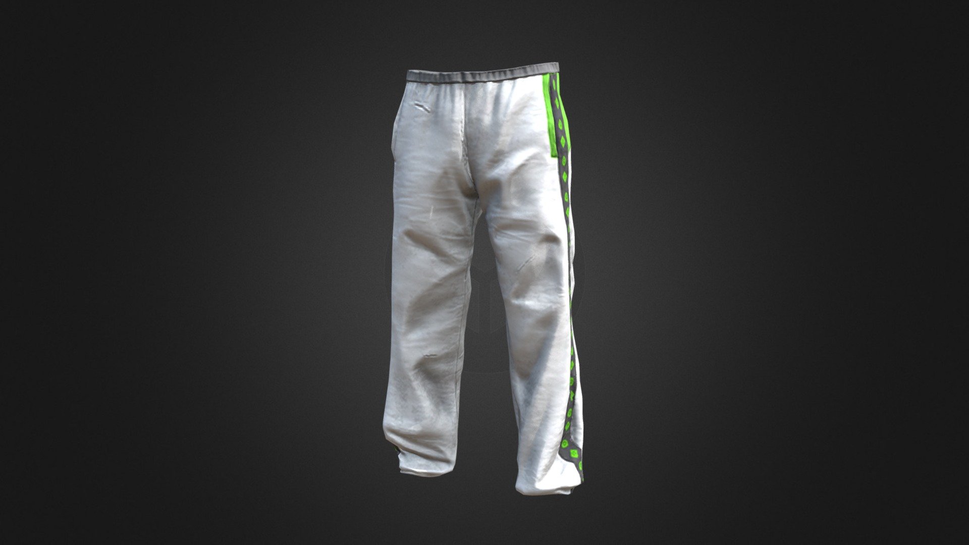 Green Stripe Tracksuit Pants | PUBG - 3D model by pubgitems.info ...