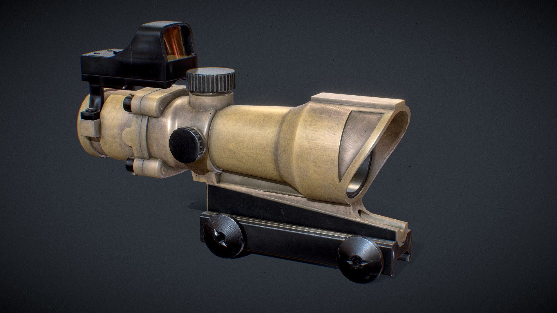 ACOG - 3D model by jokershpoker [3eacb49] - Sketchfab