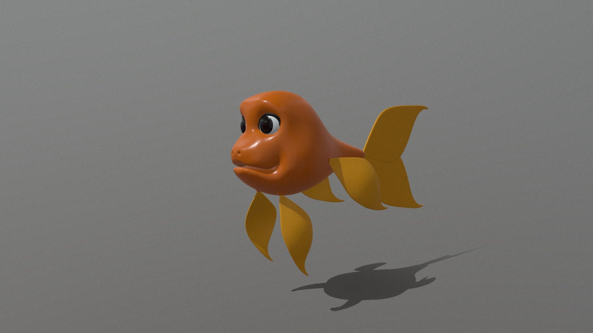 A Cartoon Fish🐠 - Download Free 3D model by 9arts [3ead334] - Sketchfab