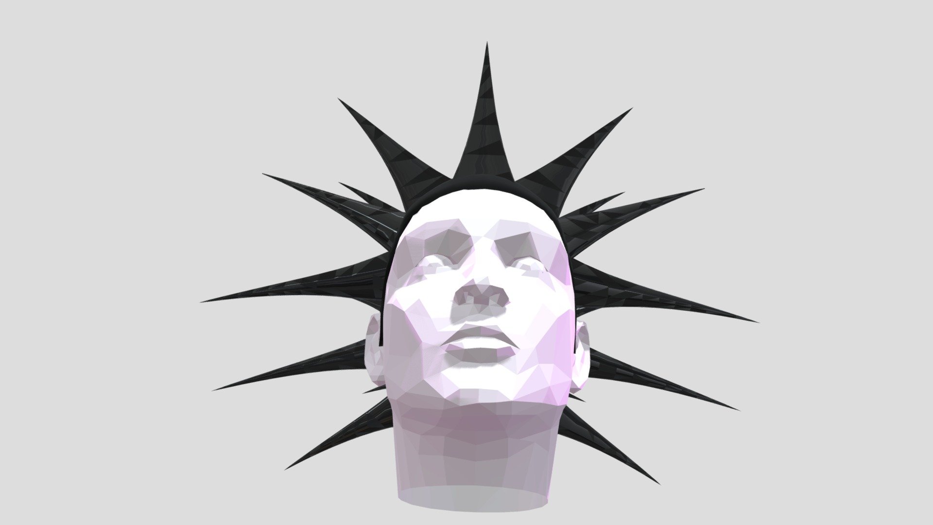Spiky Hair 2 - Download Free 3D model by BOSSNINO (@mohamedbose ...