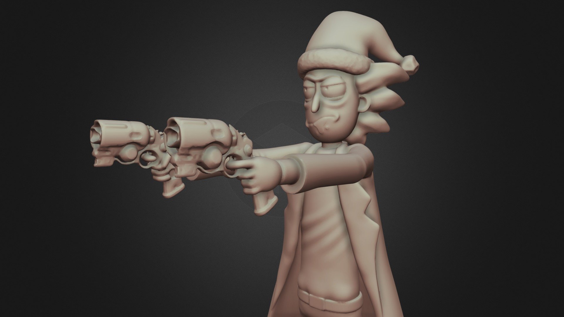 CHRISTMAS RICK - Buy Royalty Free 3D model by yogi_sandhi [3ead77e ...