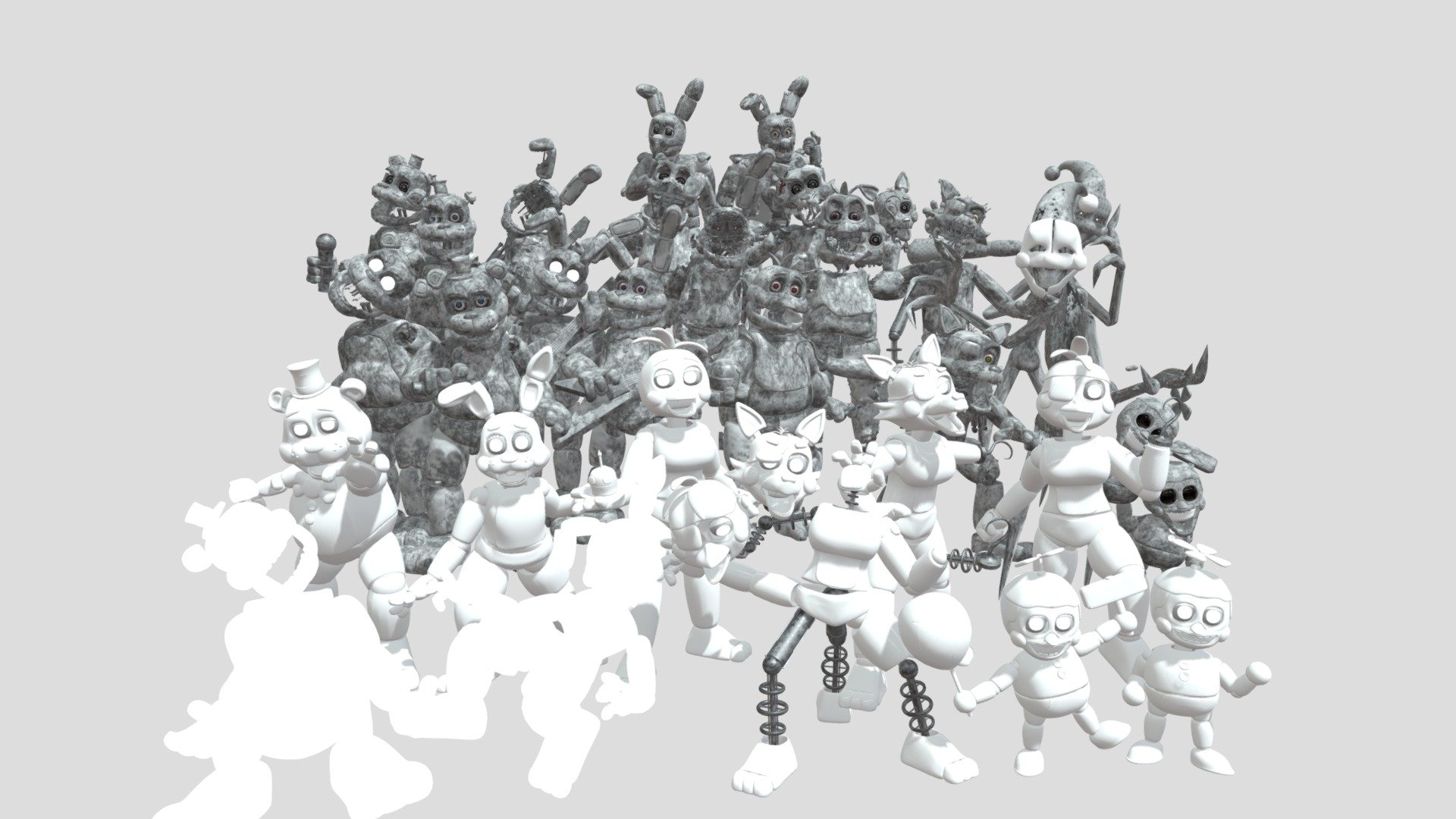 F Na F2 Pack By idoblenderstuffs - Download Free 3D model by Broken ...