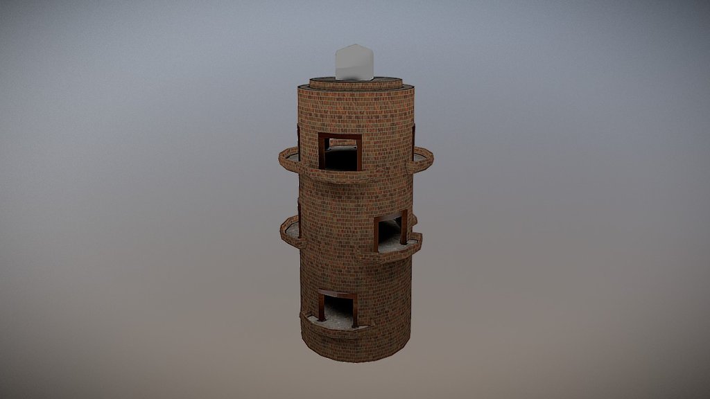 Tower - Download Free 3D model by C.anton [3eadde0] - Sketchfab