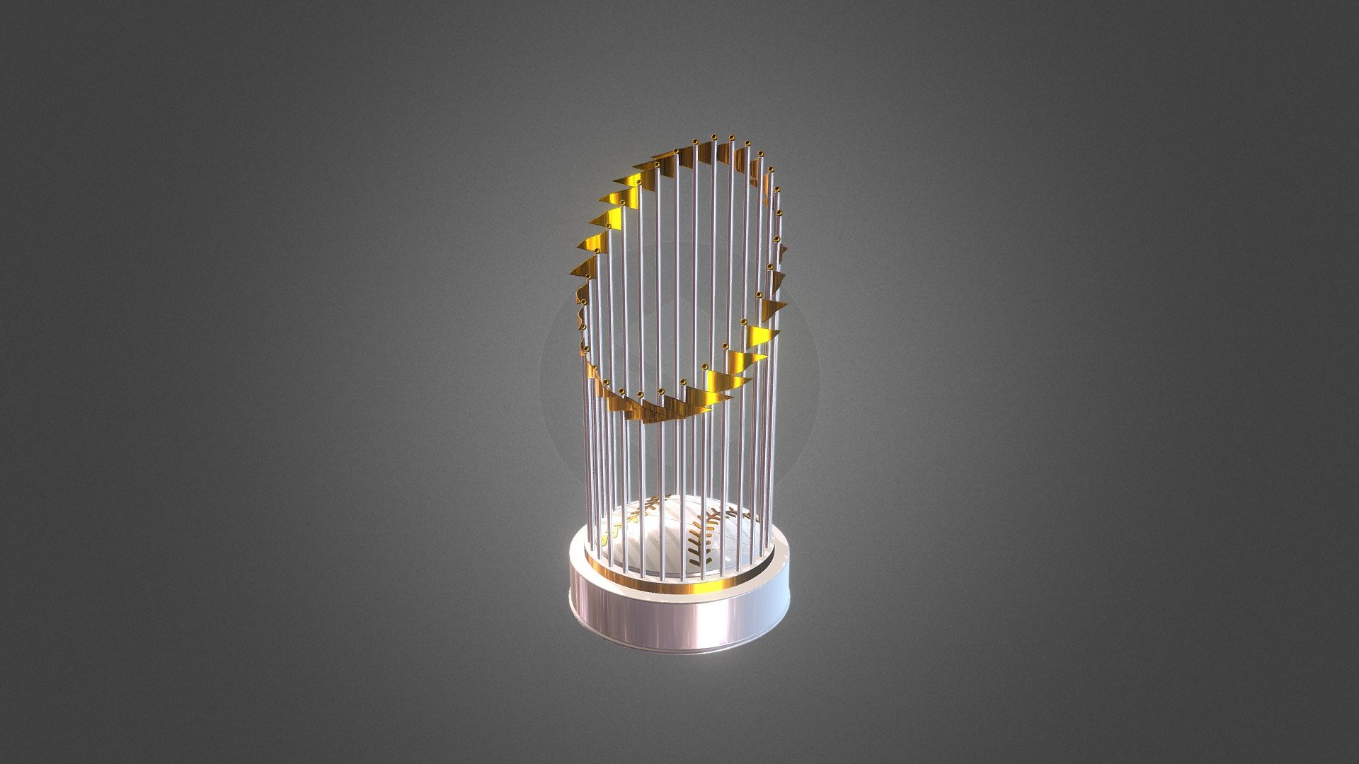 MLB - World Series Trophy - 3D model by Arthur NY (@ArthurNY) [3eae6da ...