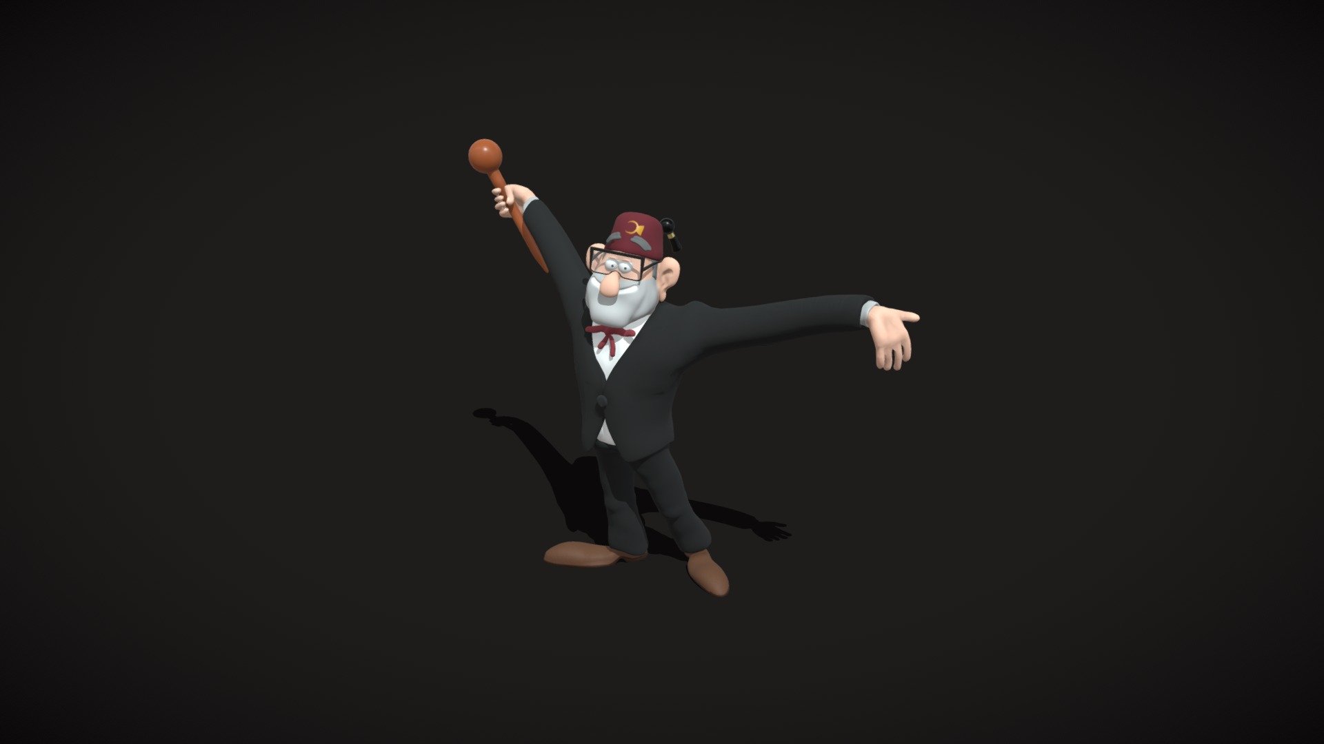 Stan Pines - 3D model by fran_avila275 [3eae7c8] - Sketchfab