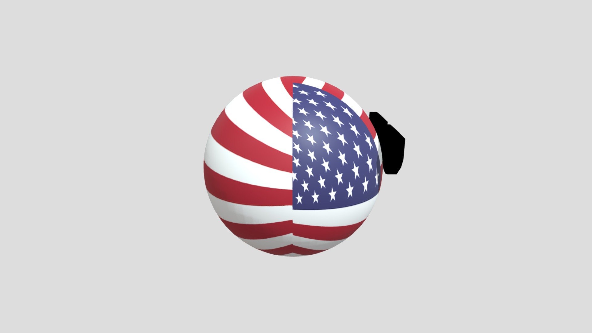 USAball - Download Free 3D model by Average 3D Countryballs Enjoyer ...