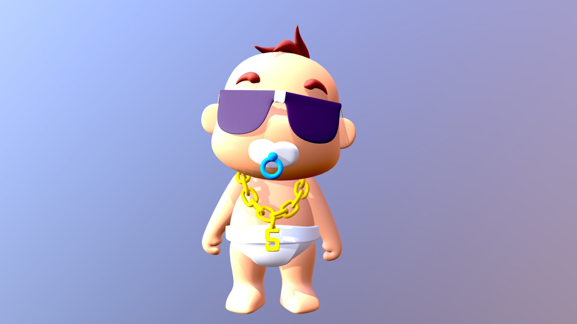 Baby Gangster - 3D model by chris_laino [3eafb7d] - Sketchfab