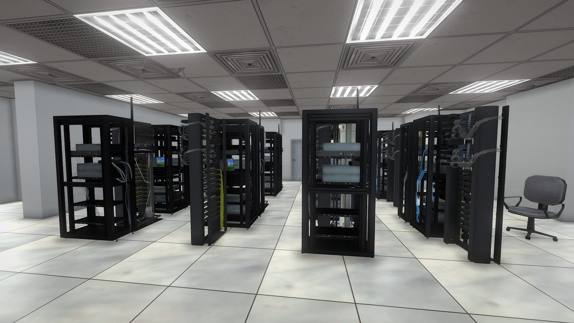 Server Rack Pack - Buy Royalty Free 3D model by animod [3eb0ac3 ...