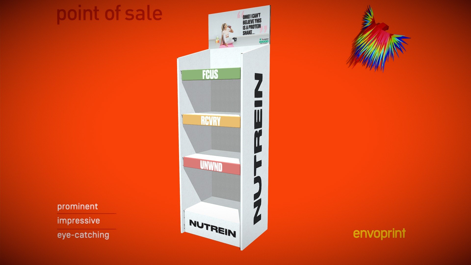 Nutrein FSDU 4 shelf Version - 3D model by envoprint (@keithenvoprint ...