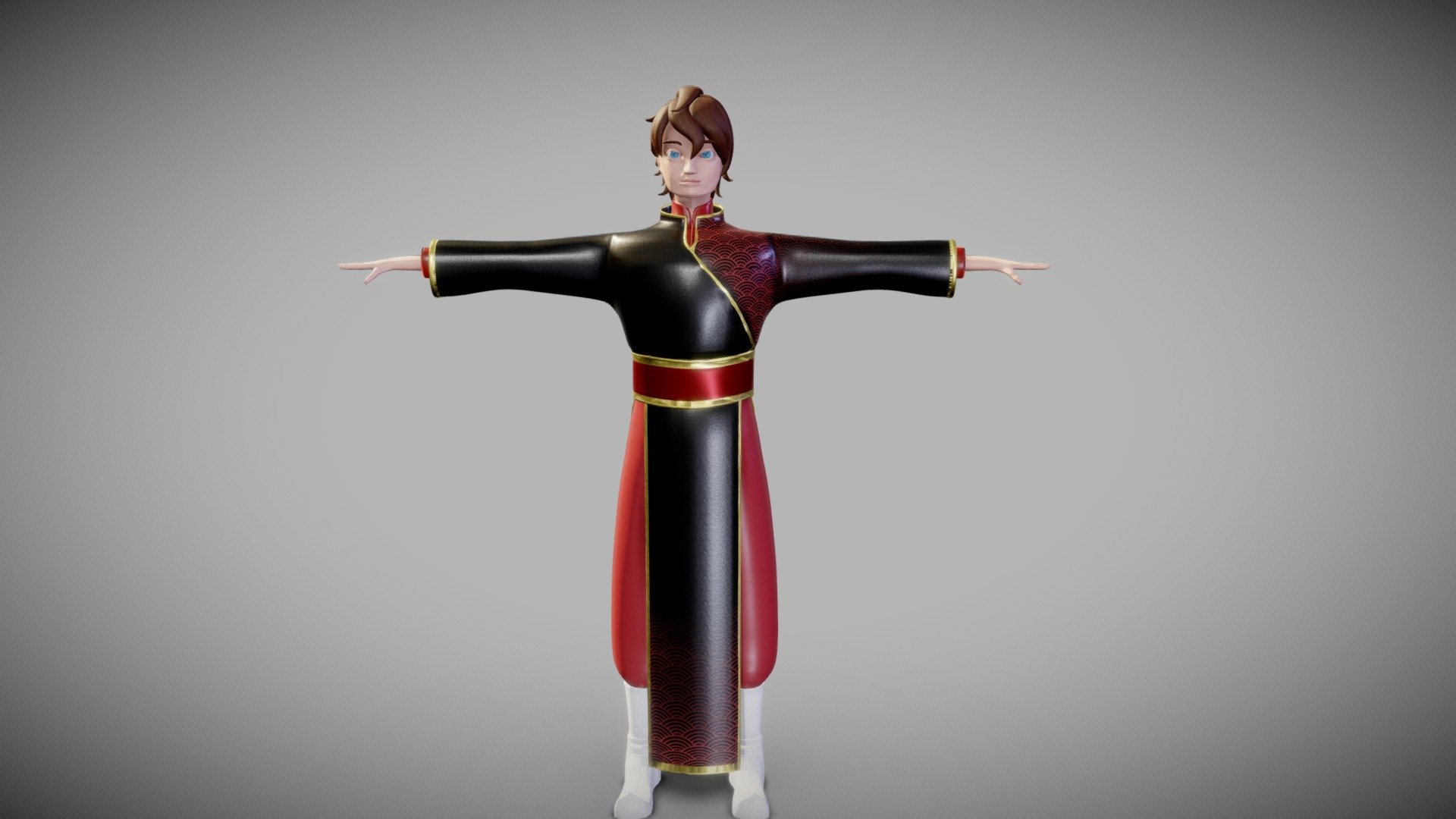 3d character high poly - 3D model by ClareTan [3eb14ba] - Sketchfab
