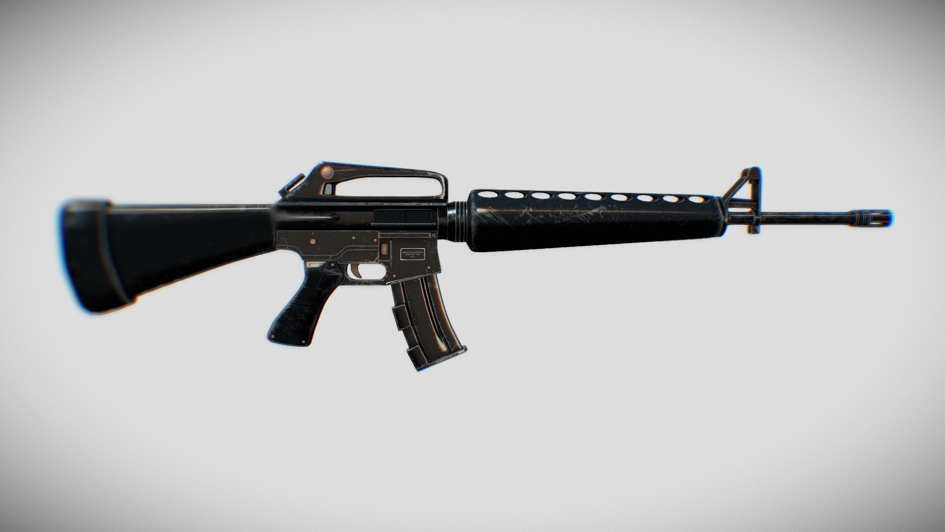 M16 Rifle - Personal Stock - 3D model by HWolfen [3eb35b7] - Sketchfab