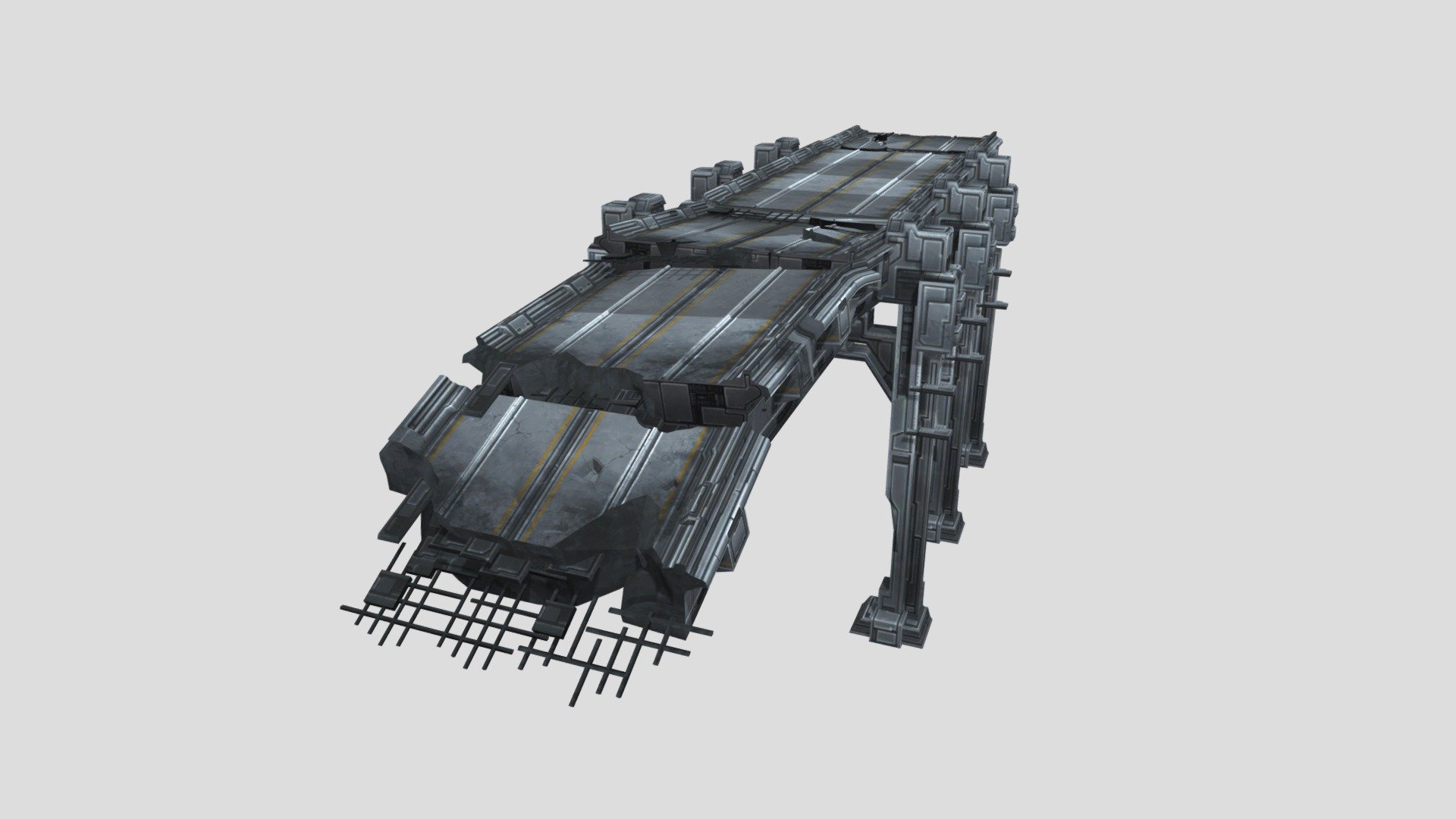 Korhal Overpass - Starcraft 2 - Download Free 3D model by Catholomew ...