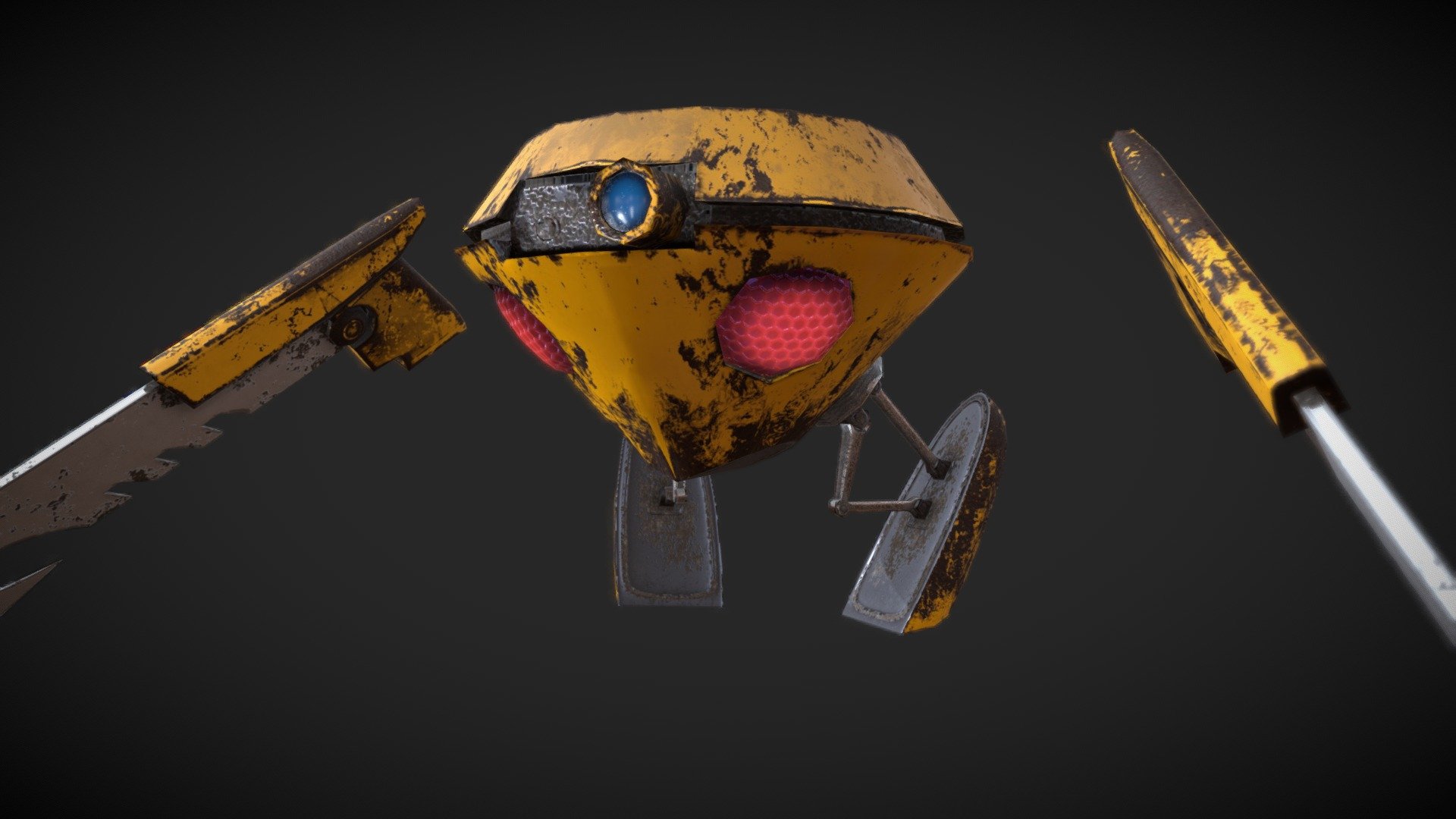 Minion Robot - 3D model by Robyn Huffaker (@robyndraws) [3eb4ecd ...