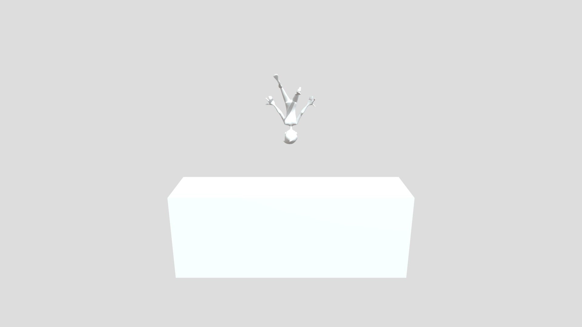 Back Flip Gesture Pose with Stewert - Download Free 3D model by ...