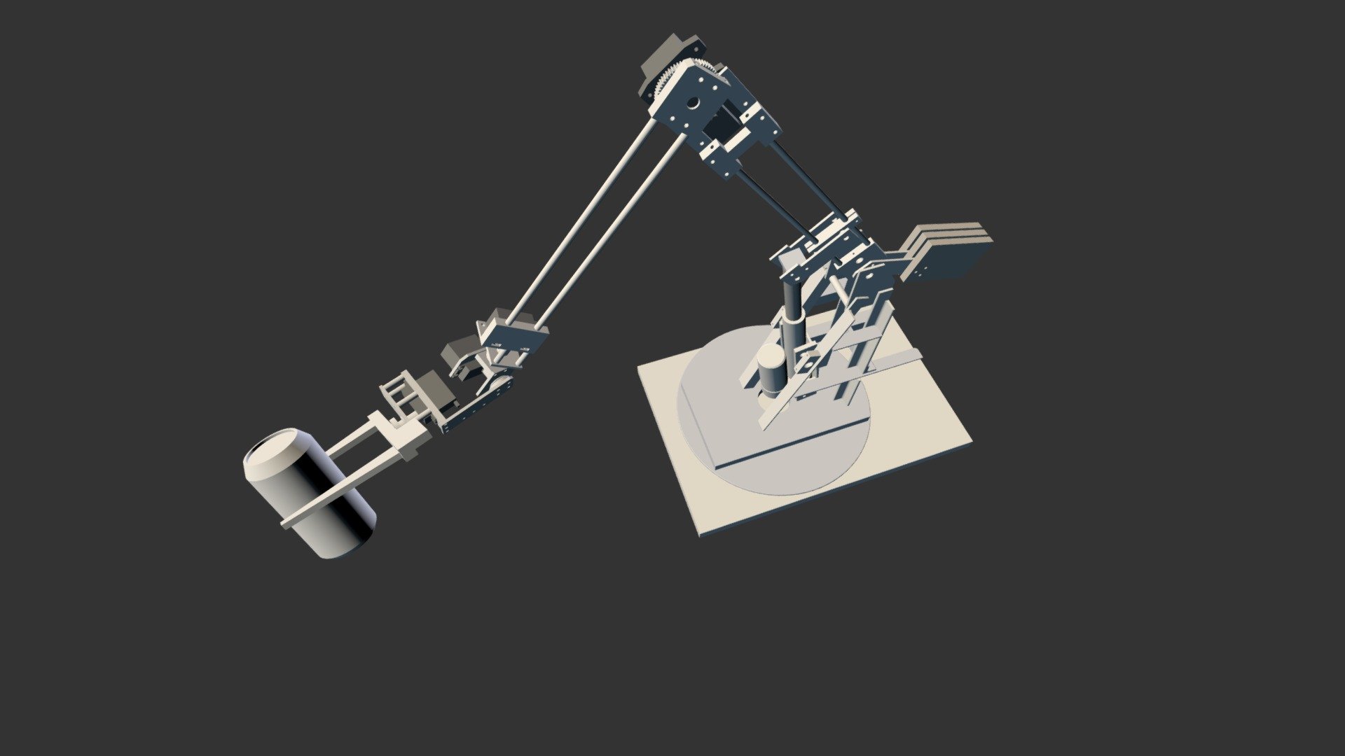 Robot Arm 95% Prototype - 3D model by efinkg [3eb5b67] - Sketchfab