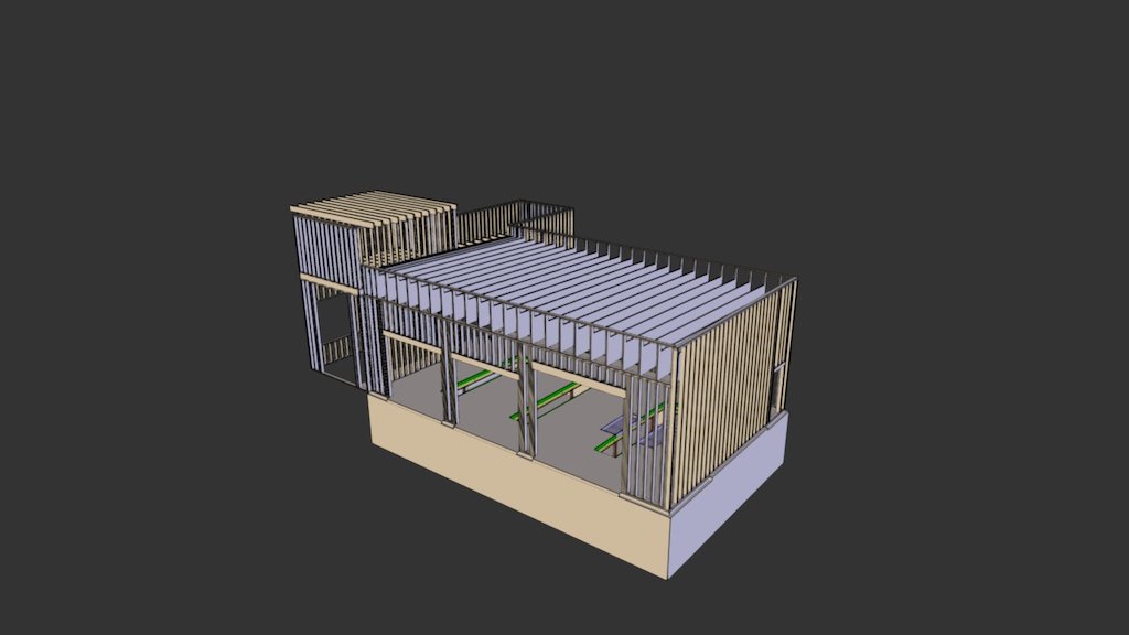 stud-layout - 3D model by hammer [3eb5c0c] - Sketchfab
